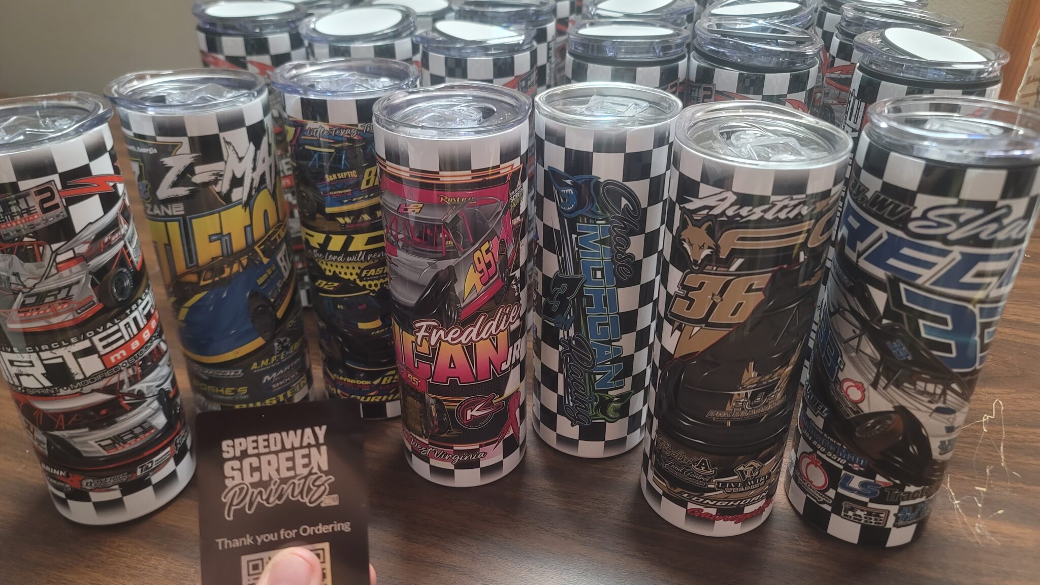 Custom Tumblers - Speedway Screen Prints